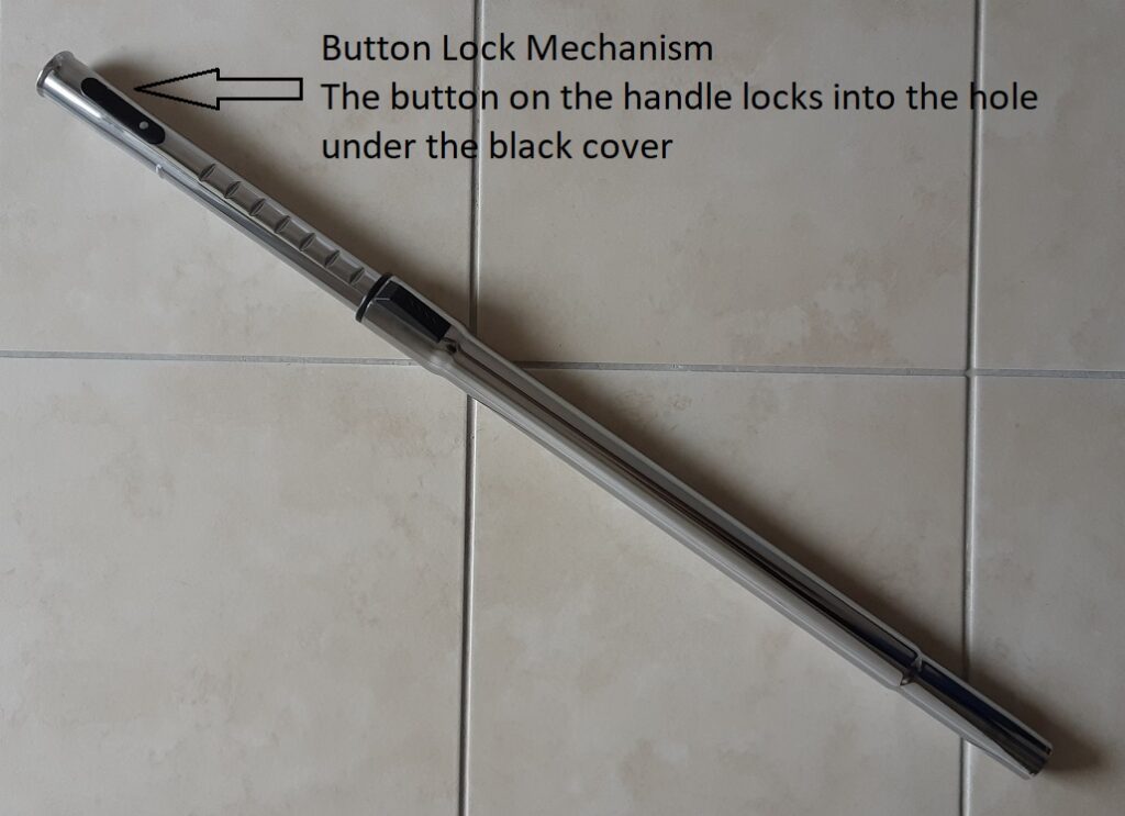 Telescopic Wand – Button Lock – Kiwivac